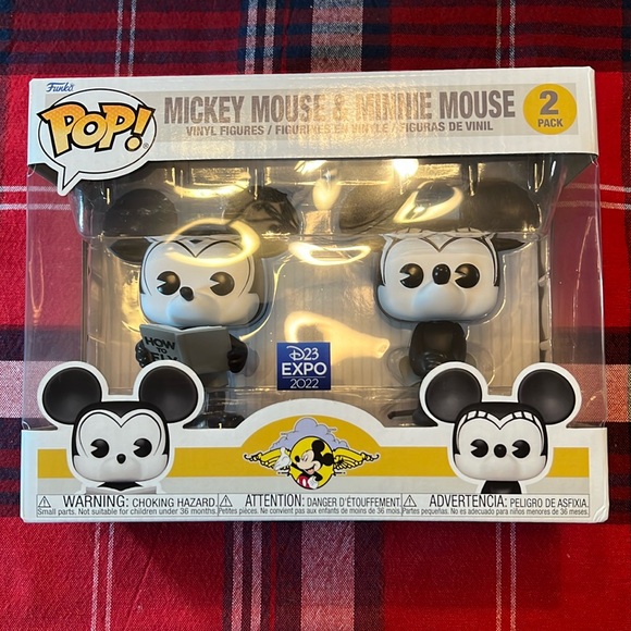 Funko | Toys | Mickey And Minnie Mouse D23 Expo 222 Funko Pop | Poshmark